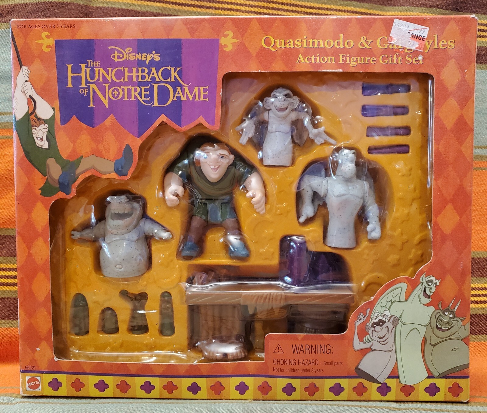 Disney Hunchback of Notre Dame Quasimodo, Gargoyles Action Figure Gift ...