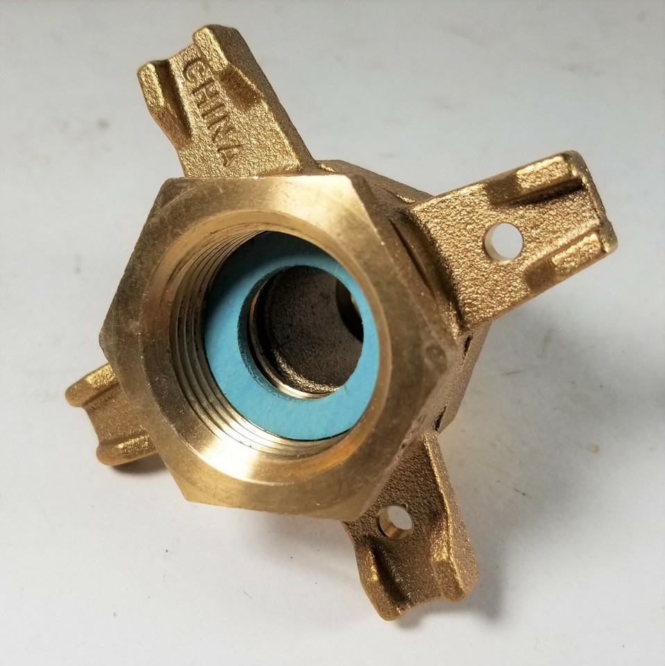 Water Meter Yoke Expansion Connection Wheel for 5/8" x 1/2" Meter, NL ...