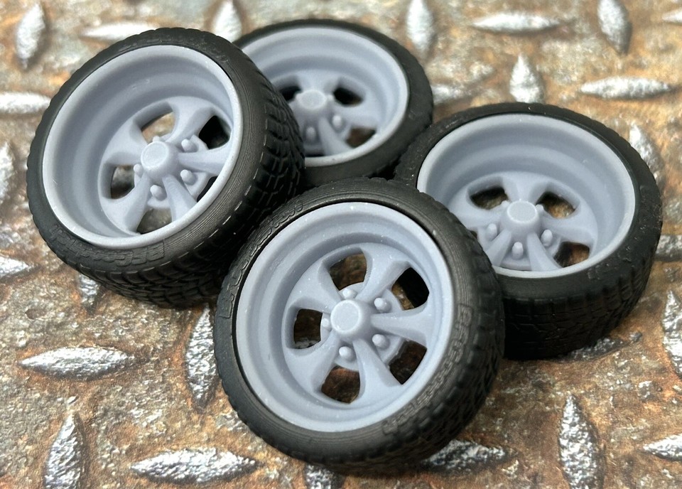 Resin 21/20 Inch “Keystone Klassic ” Model car Wheels/Tires 1/24 scale ...