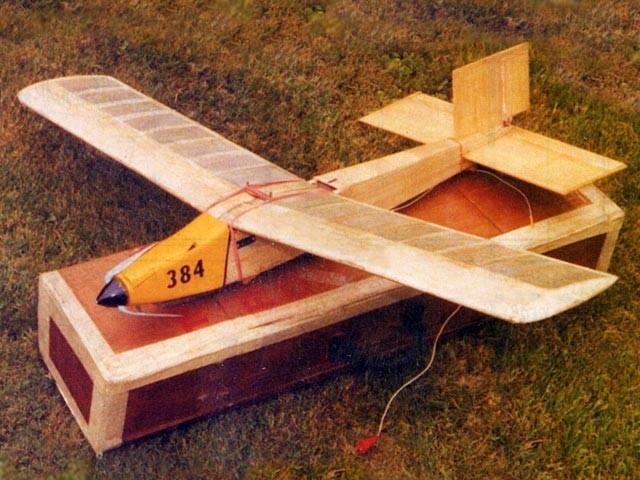 384E-1 Electric 32" WS RC Radio Control Model Airplane Printed Plans ...