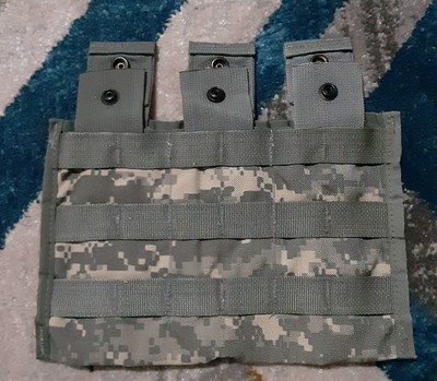 USGI Military ACU Triple Mag Pouch Magazine 30 Round ARMY MOLLE II | eBay