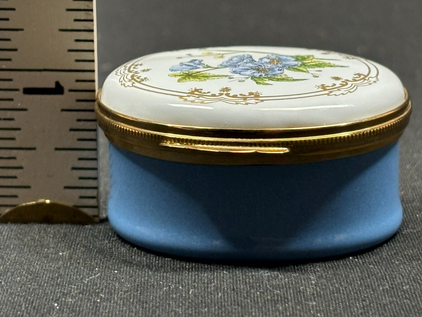 Spode Enamel Trinket Box "LIDA & ACACIA" ~ NO BOX | eBay