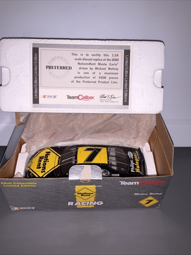 Team Caliber Michael Waltrip #7 NASCAR | eBay