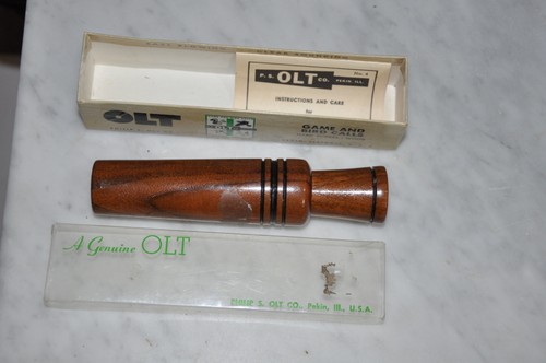 Vintage P.S. OLT DR-115 Duck Call Original Box Missing Sticker | eBay