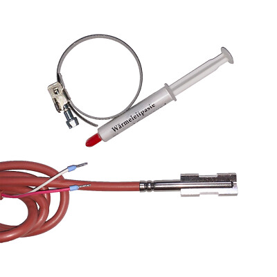 Ntc 10KOHM Contact Sensor 6 7/12ft Silicone Incl. Strap NTC-10K Pipe ...