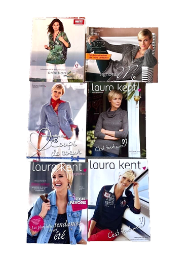 Laura Kent Witt Mona Lot 6 anciens Catalogues mode élégance 2012 2013 ...