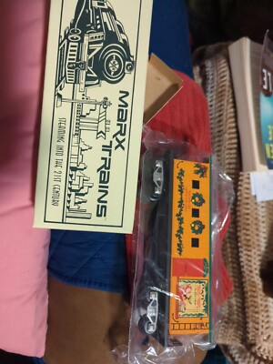 Brand New 1998 MODERN MARX TRAINS CHRISTMAS Non MUSIC #73812 SANTA'S ...