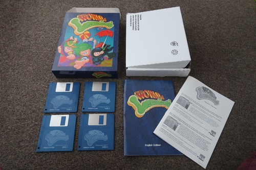 All New World Of Lemmings By Psygnosis ~ Original Boxed Amiga 1200 Game ...