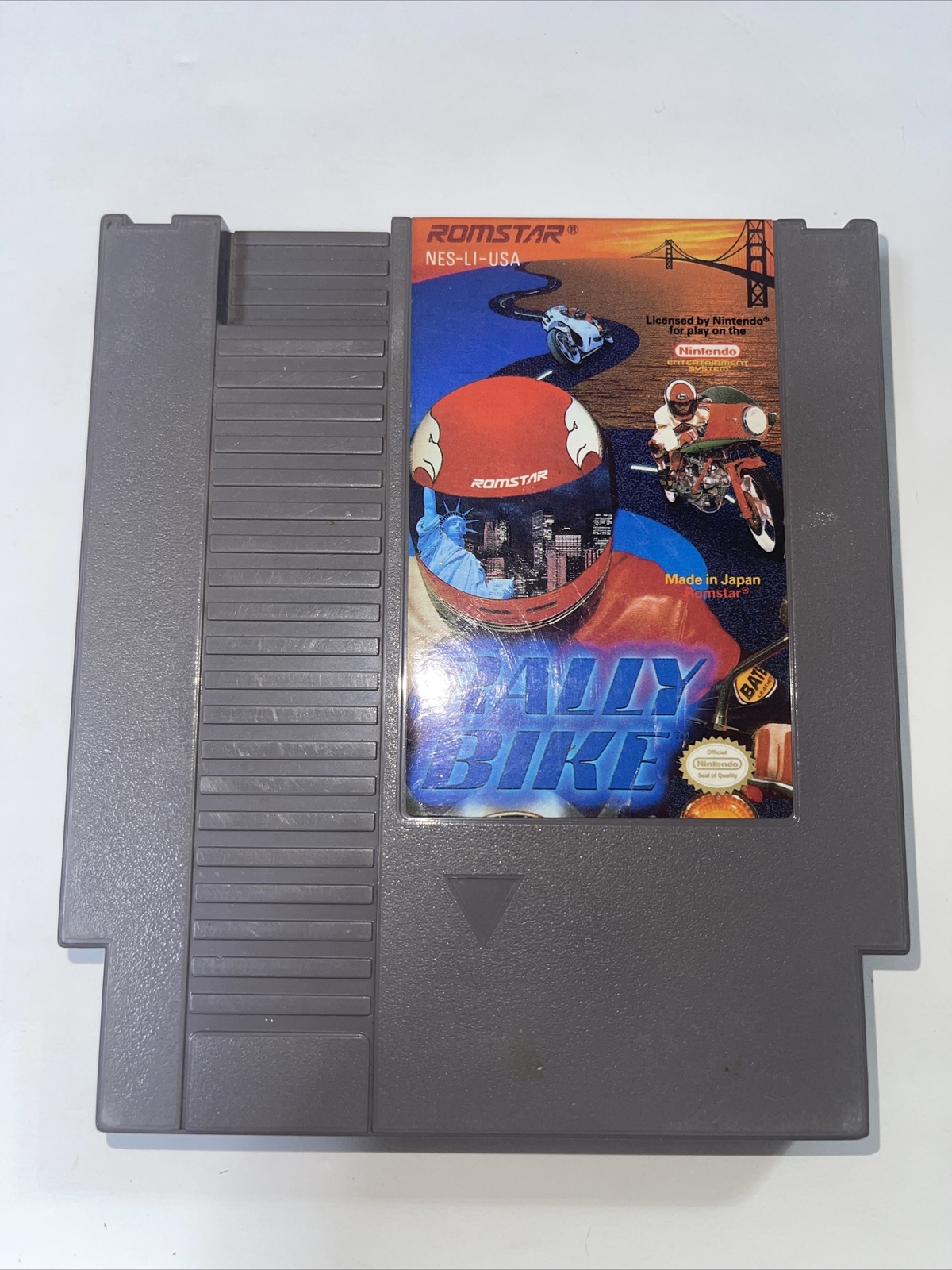 Rally Bike -- NES Nintendo Original Classic Authentic Game TESTED ...