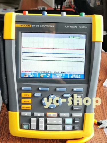 1PC Brand new FLUKE 190-104 Portable Digital Oscilloscope 100 Mhz 4 ...