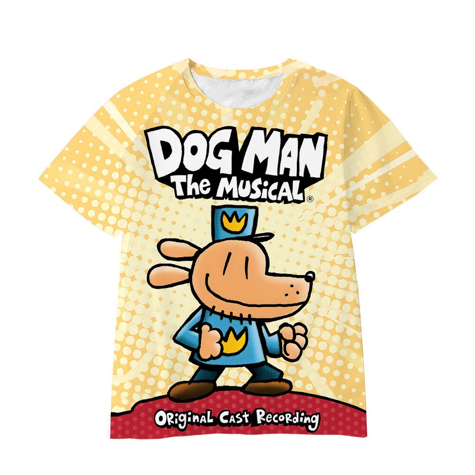 Cosplay Dog Man Chief Petey the Cat 3D T-Shirts Adult Kids Sports Top T ...