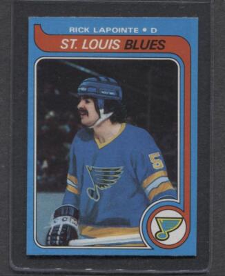 1979 (1979/80) Topps #121 Rick Lapointe (Blues) Nm/Mt (Flat Rate Ship ...