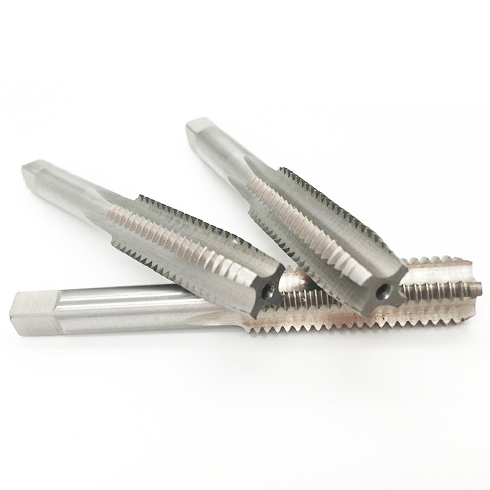 H.T.D 3 Piece Metric Tap Sets HSS Hand Tap Includes Taper, Second ...