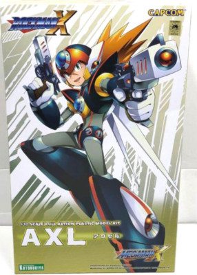 Kotobukiya Mega Man X Axl 1/12 Scale Rock Man Plastic Model Kit Figure ...