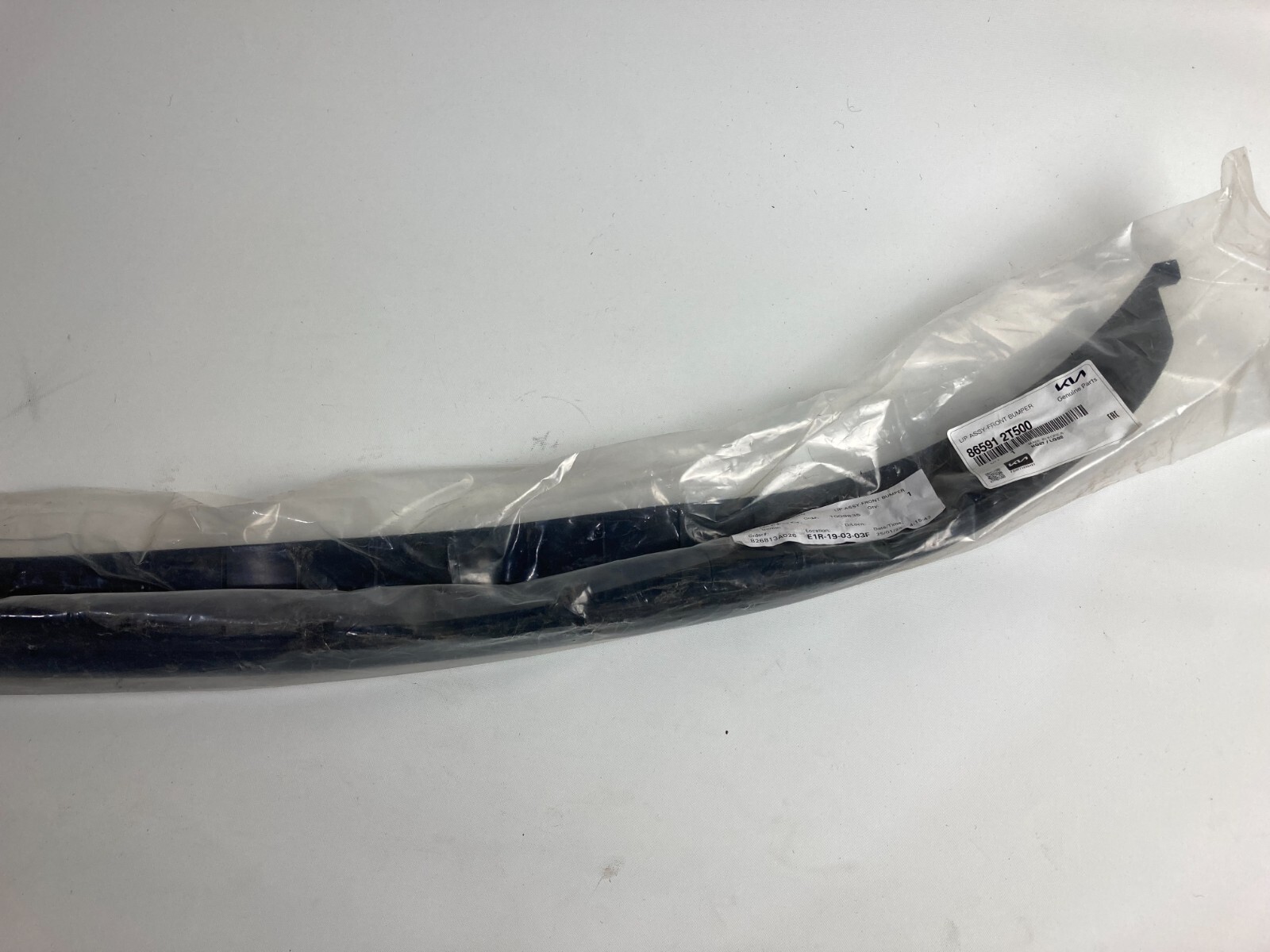 OEM Genuine KIA Hyundai 86591 2T500 Valance Panel (Front, Lower) Lip ...