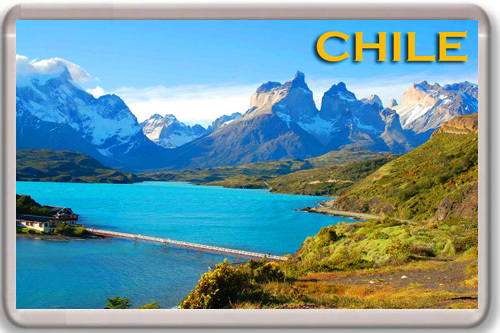 Chile Fridge Magnet Souvenir New | eBay