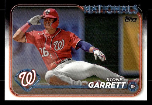 2024 Topps #68 Stone Garrett Card Washington Nationals | eBay