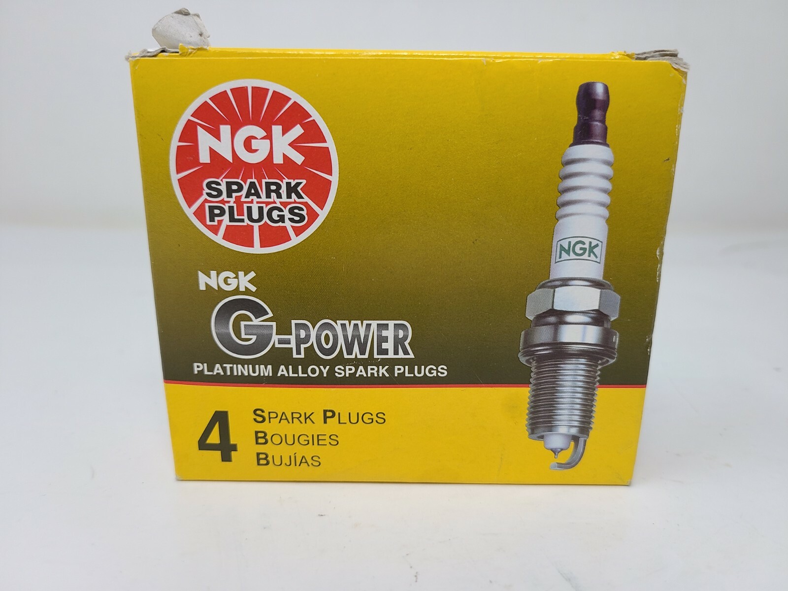 NGK (7100) ZFR6FGP G-Power Platinum Spark Plug - Set of 4 NEW SHIPS ...