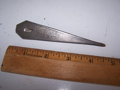 LOUISVILLE CEMENT COMPANY String Line Pin Tool Gauge Masonry BRIXMENT ...