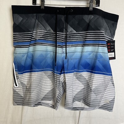 ZeroXposur Men's Performance Swim Shorts Blu Blast Size XXXL NWT | eBay