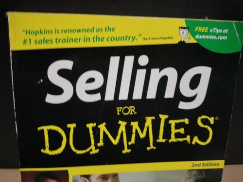 Selling For Dummies 2nd edition by Tom Hopkins (Paperback, 2001 ...