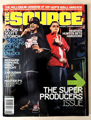 The Source Magazine #190 August 2005 Lil Jon Scott Storch Master P Zab ...