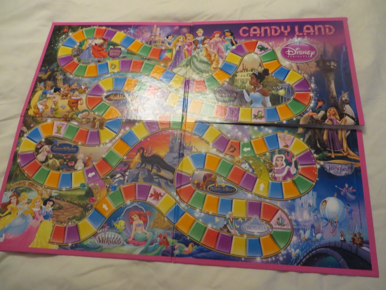 Disney Princess Candy Land Board Game EUC | eBay Australia