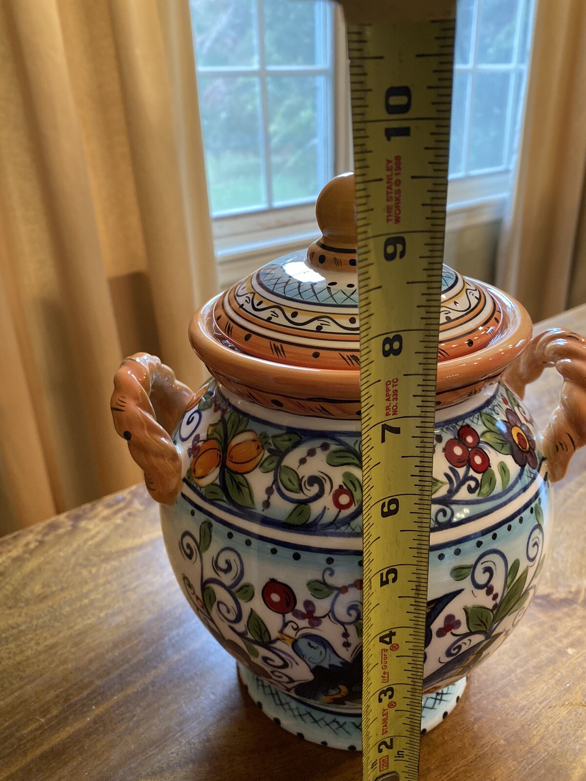 Dario Farrucci Designs Villa Paradiso Medium Canister | eBay