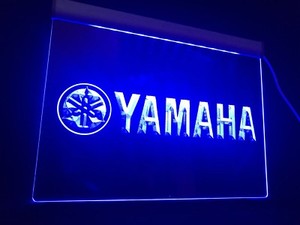 YAMAHA Led Neón Sign Rótulos de Acrilico Multicolor | eBay