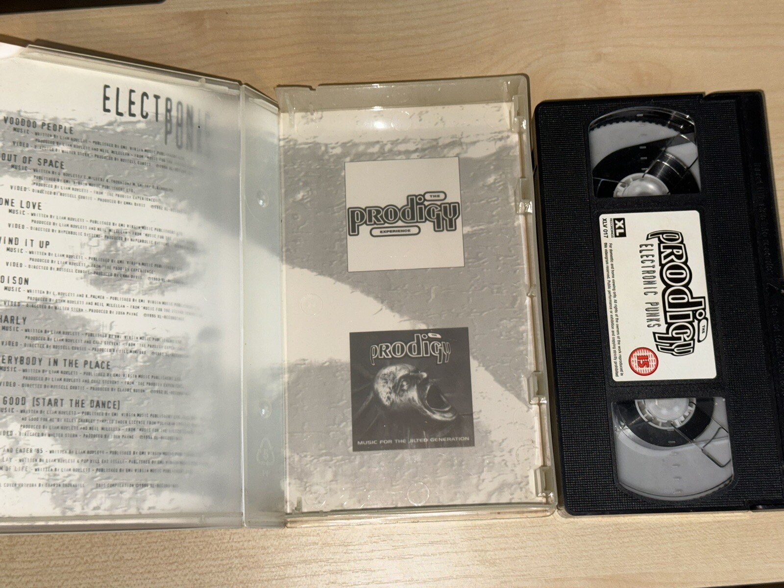 The Prodigy Electronic Punks (VHS, 1995) for sale online | eBay