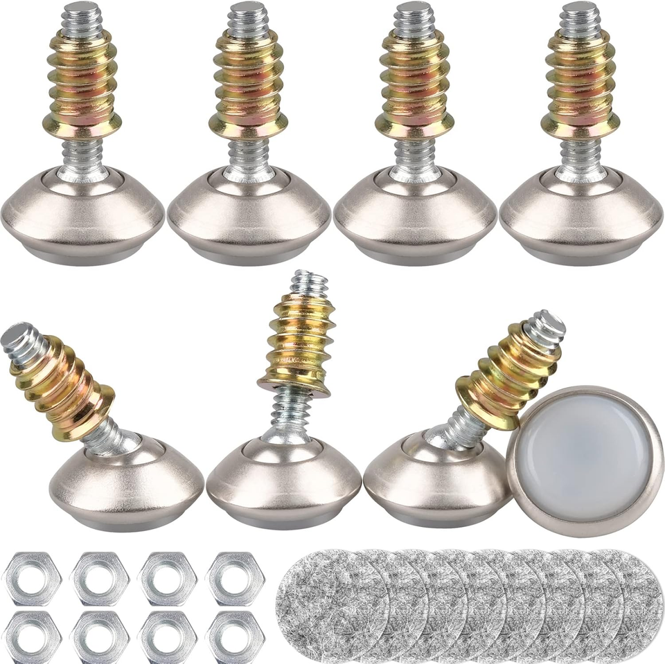 Swivel Leveling Feet Furniture Levelers Feet Angle Height Adjustable ...