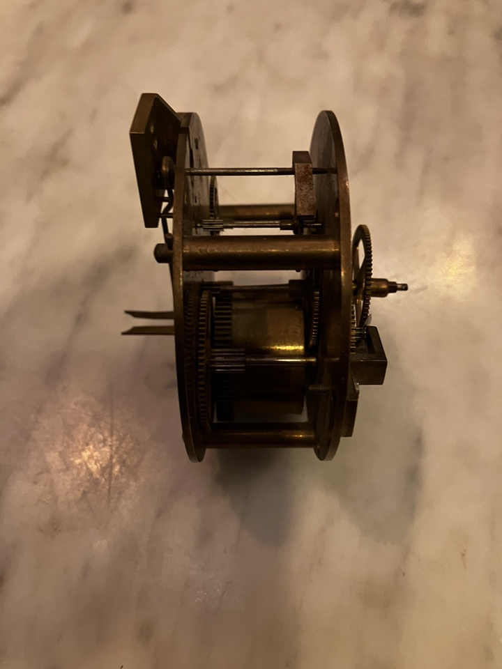Antique French Unbranded Time Only Clock Movement | eBay