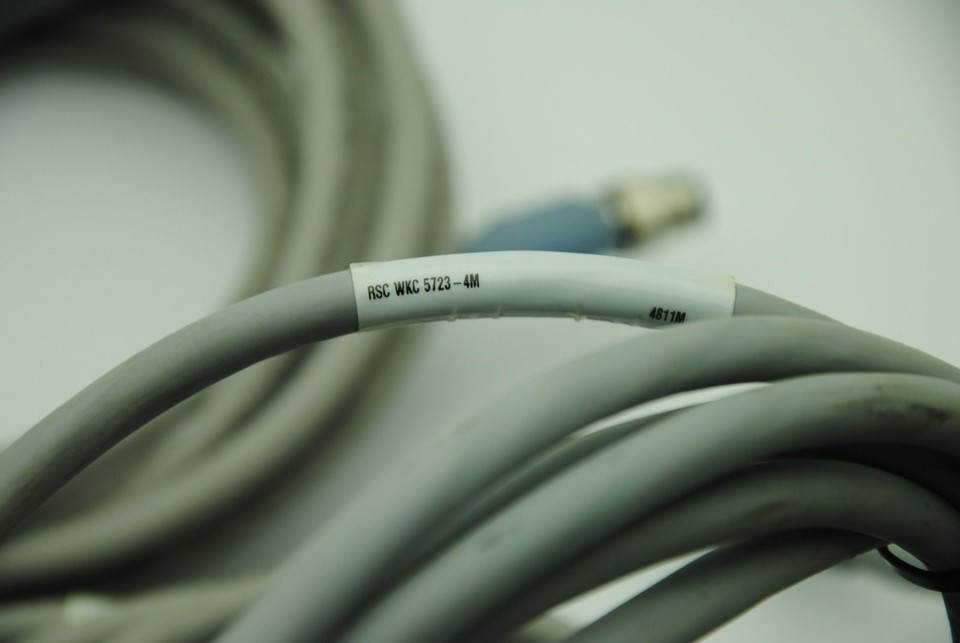 TURCK RSC WKC 5723-4M, 5-Pole M/F Cordset, Lot of 4 | eBay