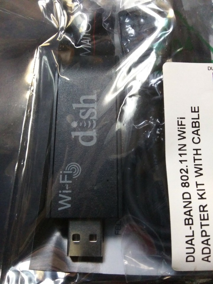 NEW DISH NETWORK DUAL BAND WIFI ADAPTER 802.11N WIFI ADAPTER KIT ...