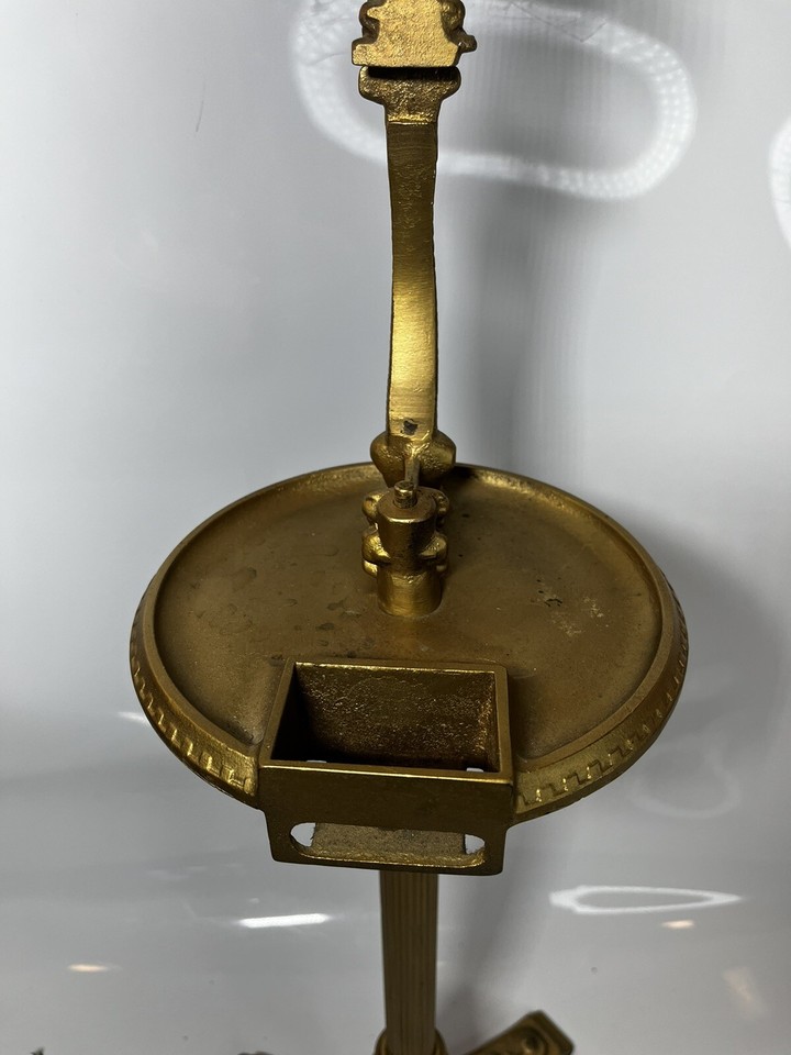 Vintage Art Deco Dragon Smoke Stand/Ashtray Bridgeport Conn. Scroll Art ...