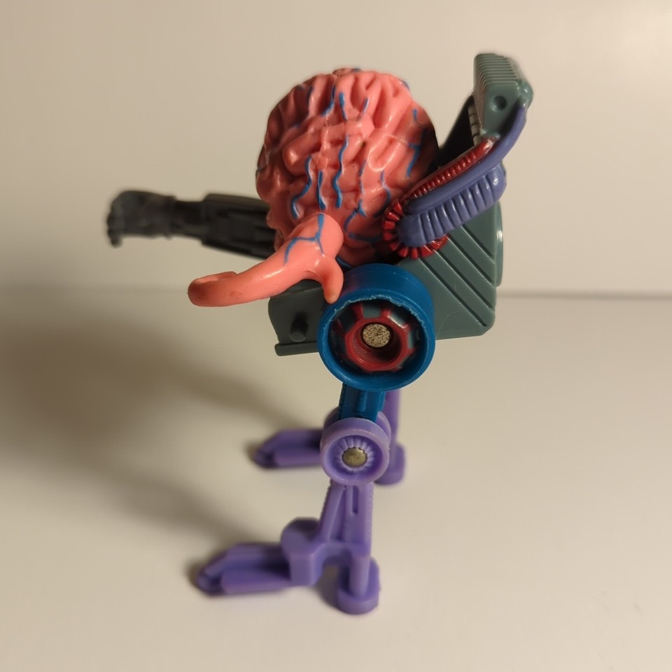 1989 Krang Teenage Mutant Ninja Turtles TMNT Action Figure Toy Brain ...