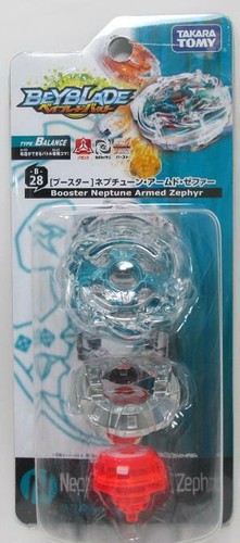 Beyblade Burst B-28 Booster Neptune Armed Zephyr TAKARA TOMY | eBay