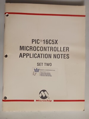 Microchip-PIC16C5X Microcontroller Application Notes Set Two | eBay