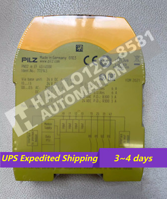 PILZ 772143 PNOZ m EF 4DI4DOR Safety Relay UPS Shipping | eBay