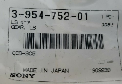 SONY CAMCORDER GEAR ,LS 3-954-752-01 CCD-SC5 | eBay