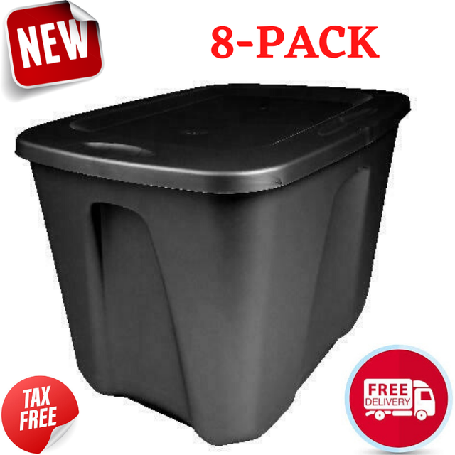 Mainstays 18 Gallon Storage Containers Mainstays 18 Gallon Storage ...