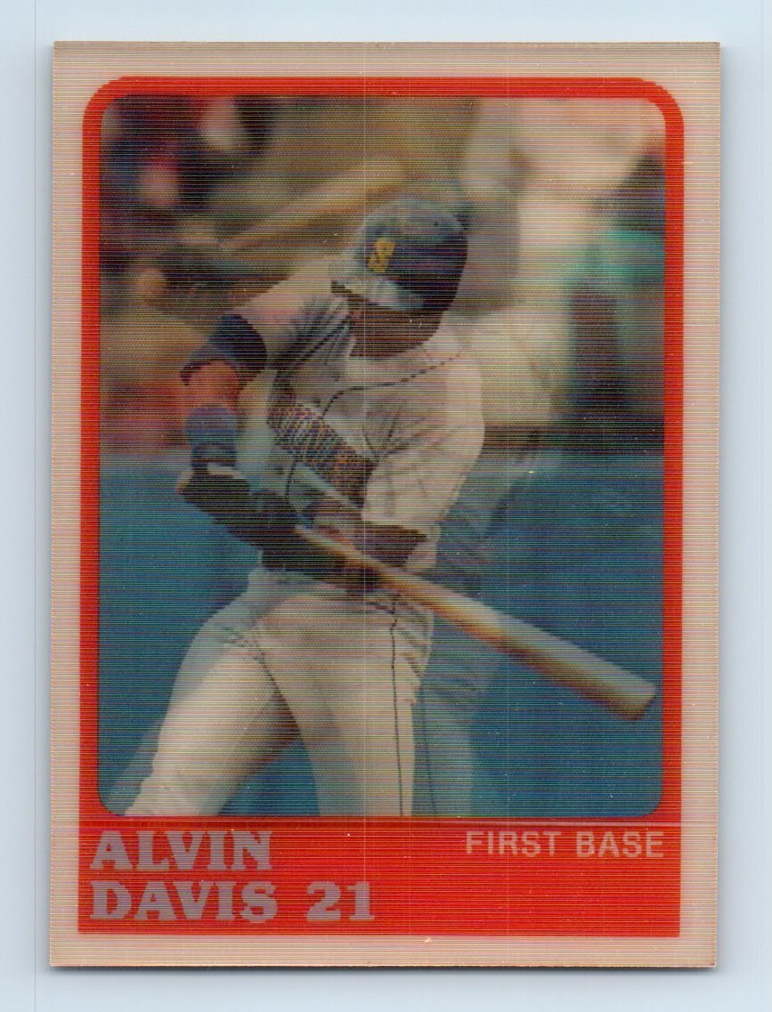 1988 Sportflics Alvin Davis Seattle Mariners #52 | eBay