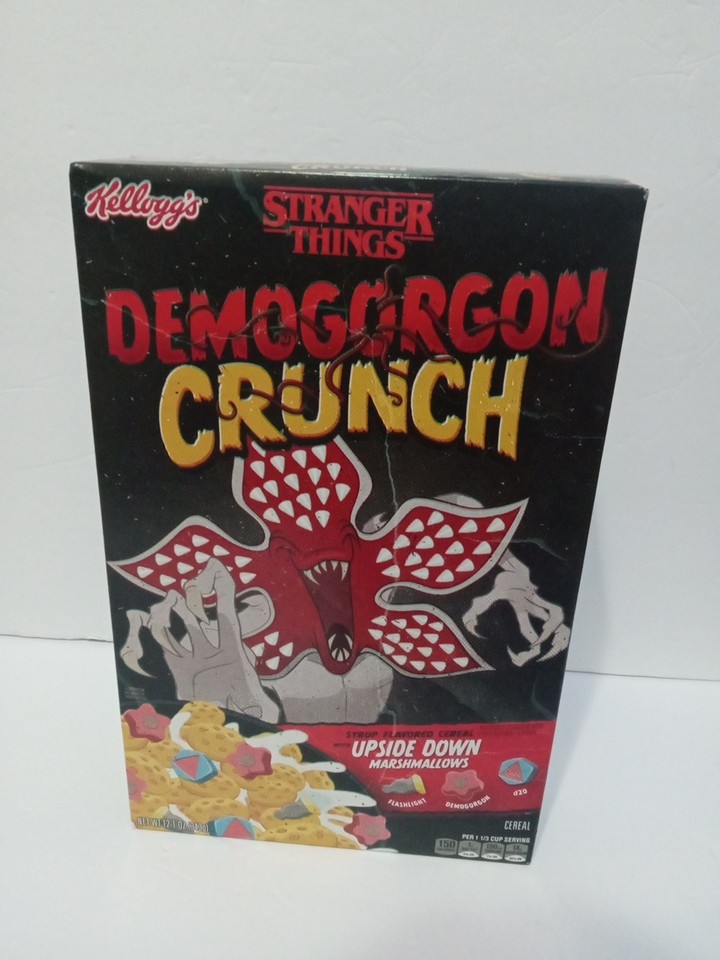 Kellogg’s Stranger Things Demogorgon Crunch Cereal | eBay