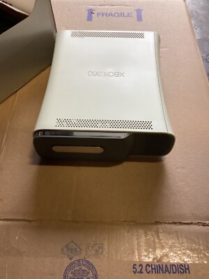 Microsoft XBox 360 Pro 4GB White Video Game Console Gaming System 360P ...