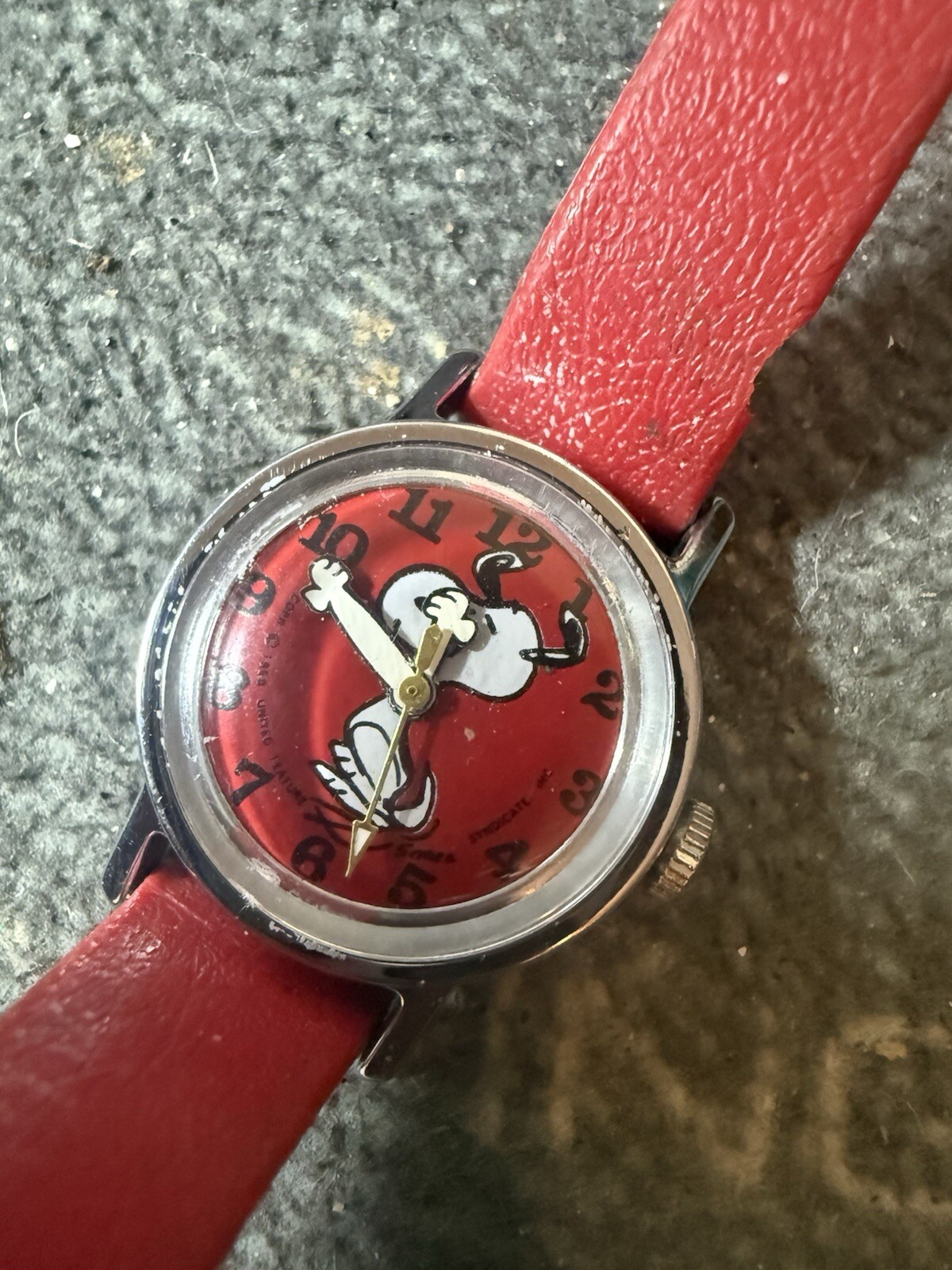 Vintage 1958 Peanuts Snoopy Mechanical Children's Col… - Gem