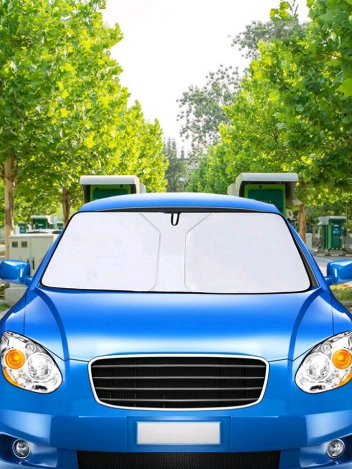 1x Car Sun Shade Cover Windshield Sunshade Sun UV Block Protector ...