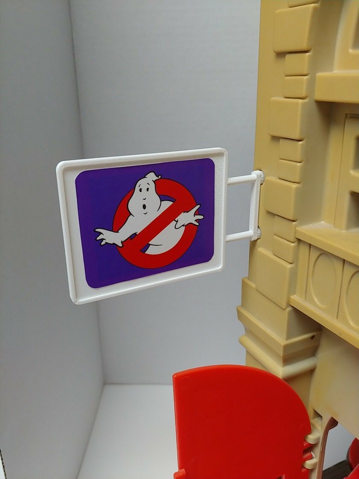Vintage Real Ghostbusters Firehouse custom 3d printed sign | eBay