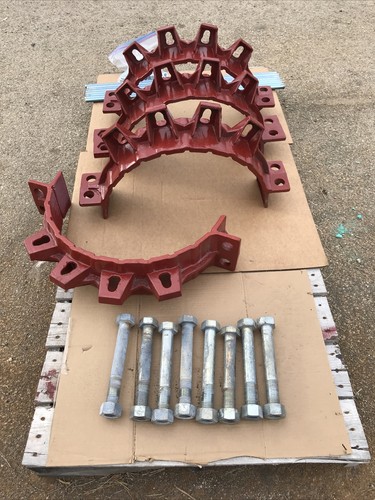 LOT OF SIX SETS 20” PV-LOK SIGMA PWP-C20 SERRATED BELL JOINT RESTRAINT ...