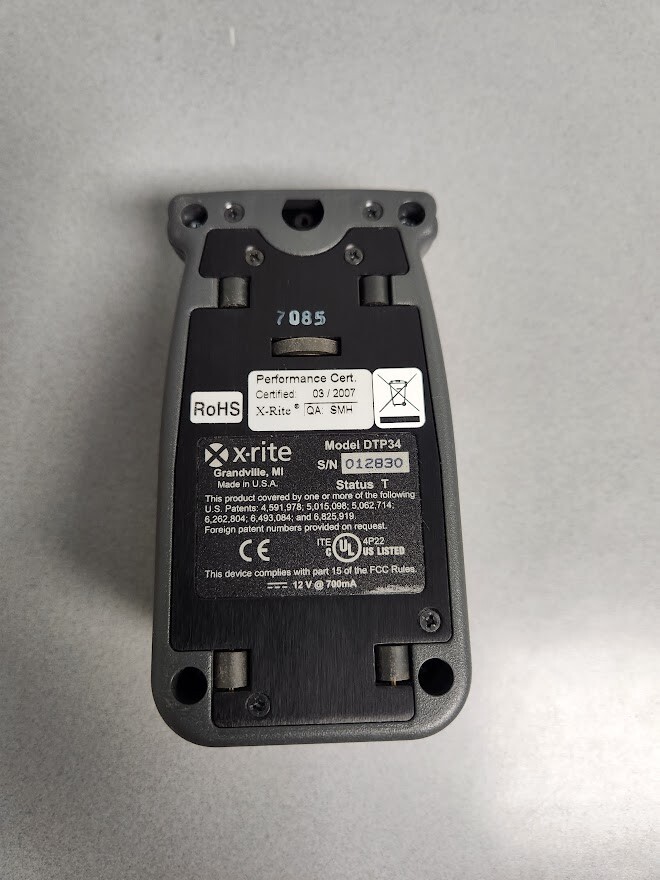 X Rite DTP34 QuickCal Hand Scanning Densitometer DTP34 | eBay