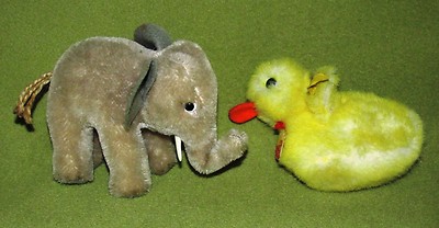 2 Steiff Tiere Piccy/Ente unf Elefant | eBay.de